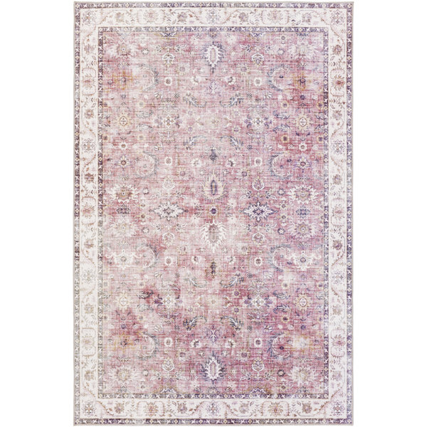 Langley Street Milan Performance Garnet/Mauve Rug & Reviews | Wayfair