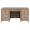 Foundry Select Malani Solid Wood Credenza Desk & Reviews | Wayfair