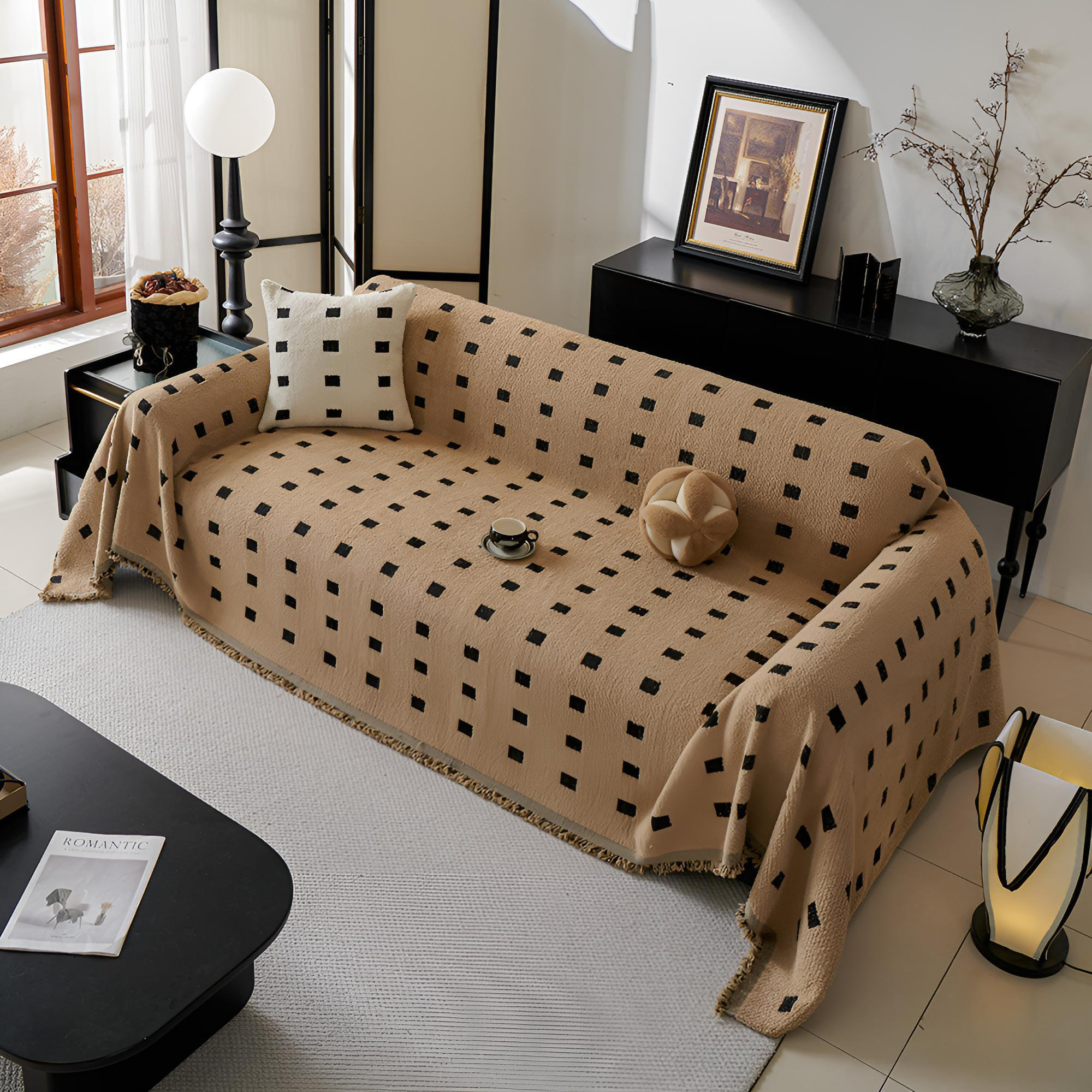 Lark Manor™ Reversible Sofa Towel, Universal Sofa Cover Cloth | Wayfair