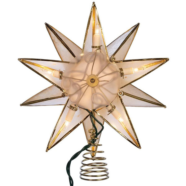 Kurt Adler Sputnik Capiz Tree Topper & Reviews | Wayfair