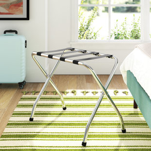 Black Luggage Racks You'll Love | Wayfair
