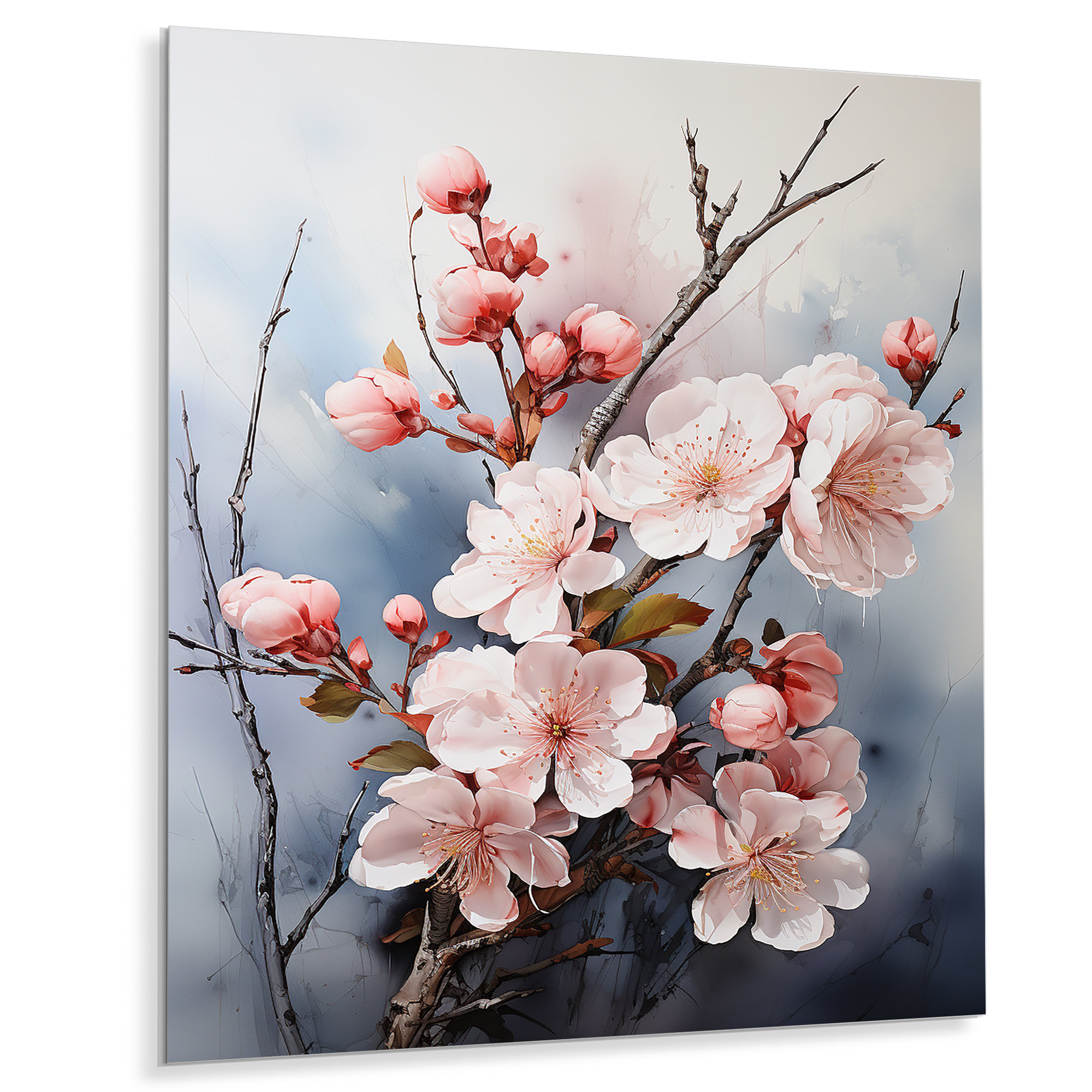 Red Barrel Studio Pink Blossoms Ethereal Delicacy I - Floral ...