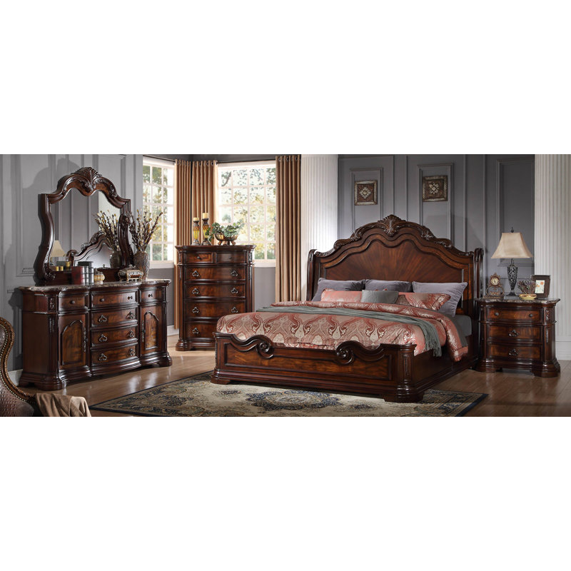 Astoria Grand Fletcher Solid Wood Bed & Reviews | Wayfair
