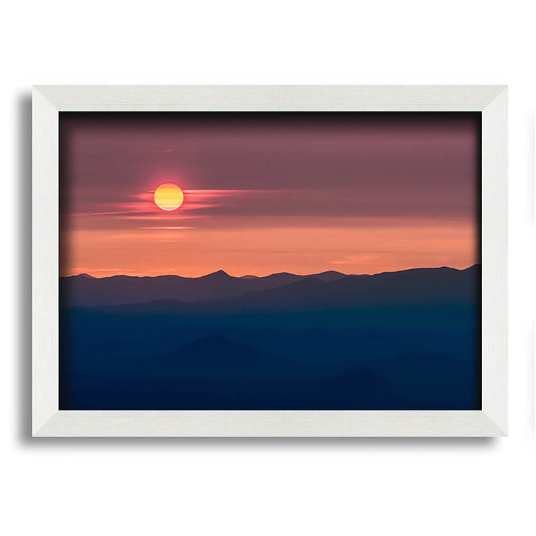 Alpen Home Crossett Pink Tranquil Sun - Single Picture Frame Art Prints ...
