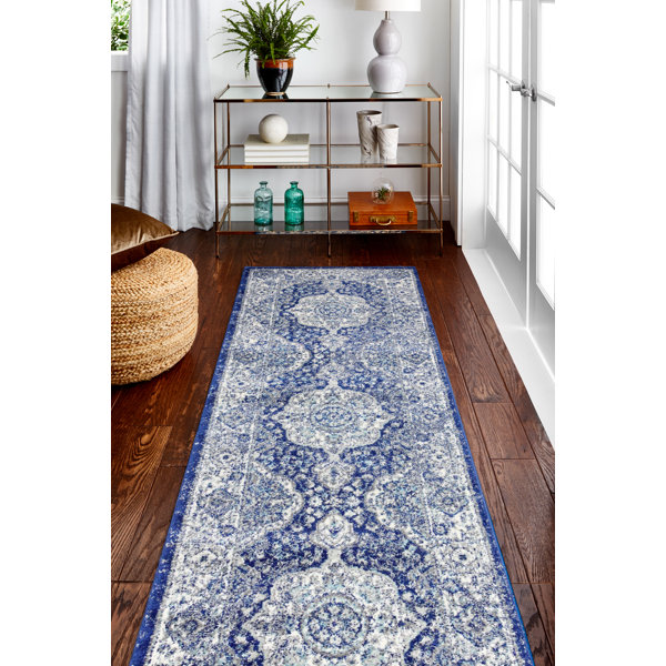 Kelly Clarkson Home Alfonso Blue/Ivory Rug & Reviews | Wayfair