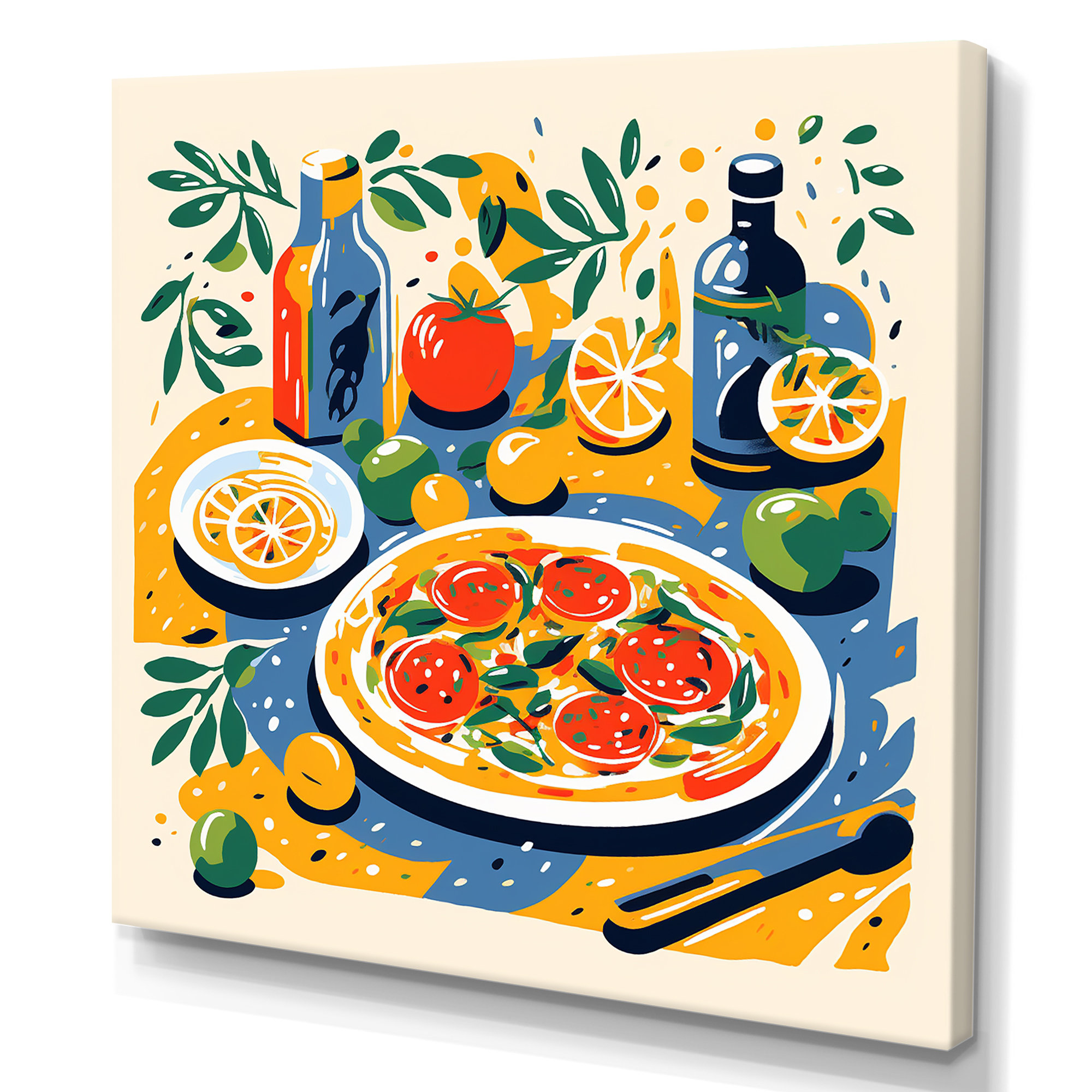 Winston Porter Henri Matisse Style Pizza Impressionistic I - Pizza Wall ...