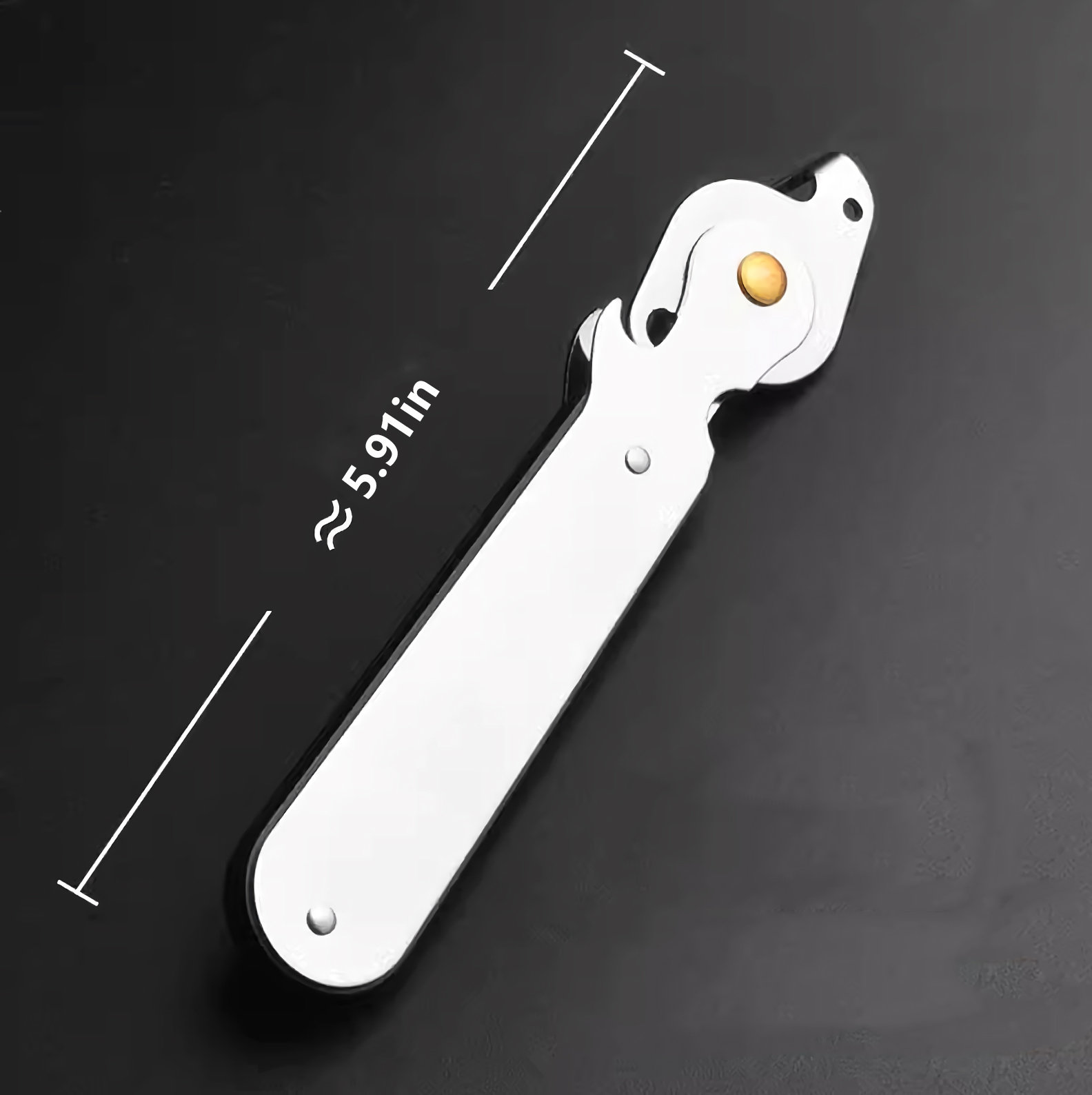 LIYONG Stainless Steel Manual Can Opener | Wayfair