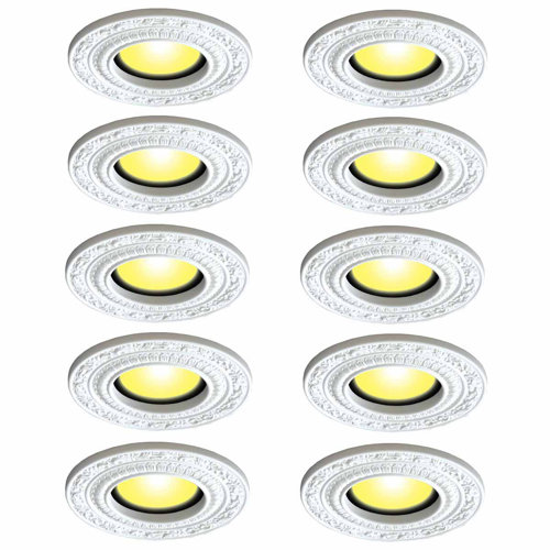 Decorative Recessed Lighting Trims You'll Love | Wayfair