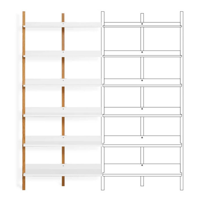 Blu Dot Browser Add-on Bookcase | Perigold