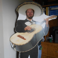 Advanced Graphics Mariachi Guitarron Life-Size Cardboard Stand-In ...