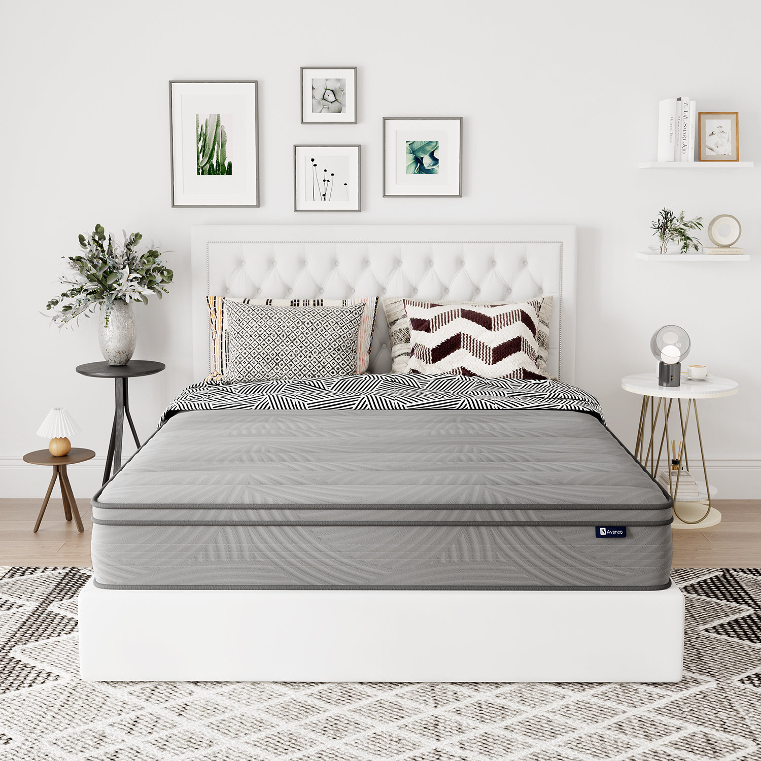 White Noise Cleo Memory Foam Pocket Sprung Mattress & Reviews | Wayfair ...