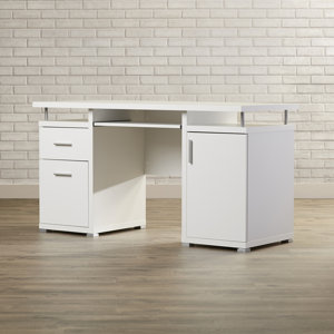 Wade Logan® Azayliah Computer Desk & Reviews | Wayfair