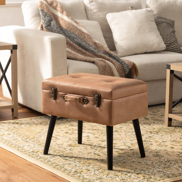 Corrigan Studio® Coleridge Solid Wood Vanity Stool & Reviews | Wayfair