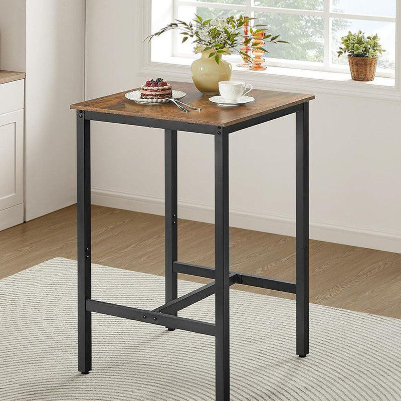 17 Stories Small Kitchen Dining Table, Height Cocktail Table for Living ...