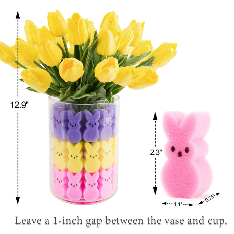 Ophelia & Co. Easter Peeps Bunnies Vase Filler Set - Spring Indoor Home ...