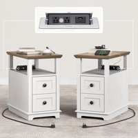 White End & Side Tables You'll Love | Wayfair