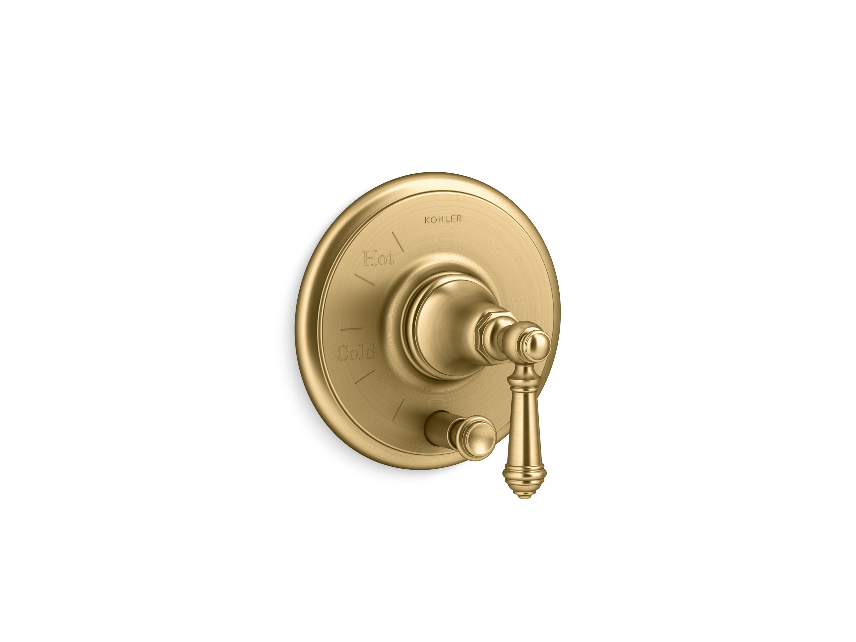 Kohler Artifacts Rite-Temp Pressure-Balancing Valve Trim With Push ...