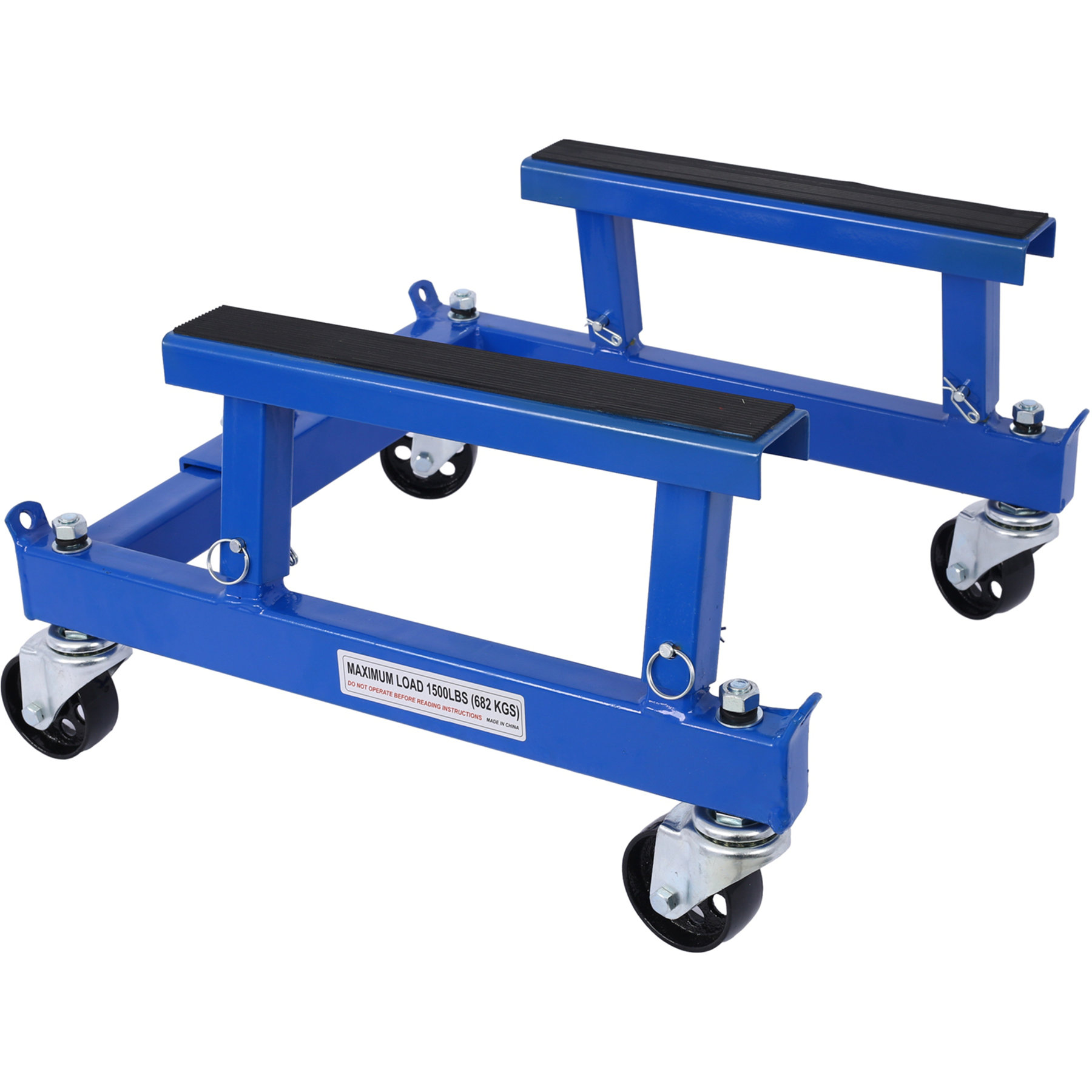 TONY'S APPLIANCES ATV Motorcycle Engine Cradle Dolly 1500lbs ,blue ...