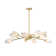 Orren Ellis Hecket 12 Light Branch Chandelier With Glass Shades | Wayfair