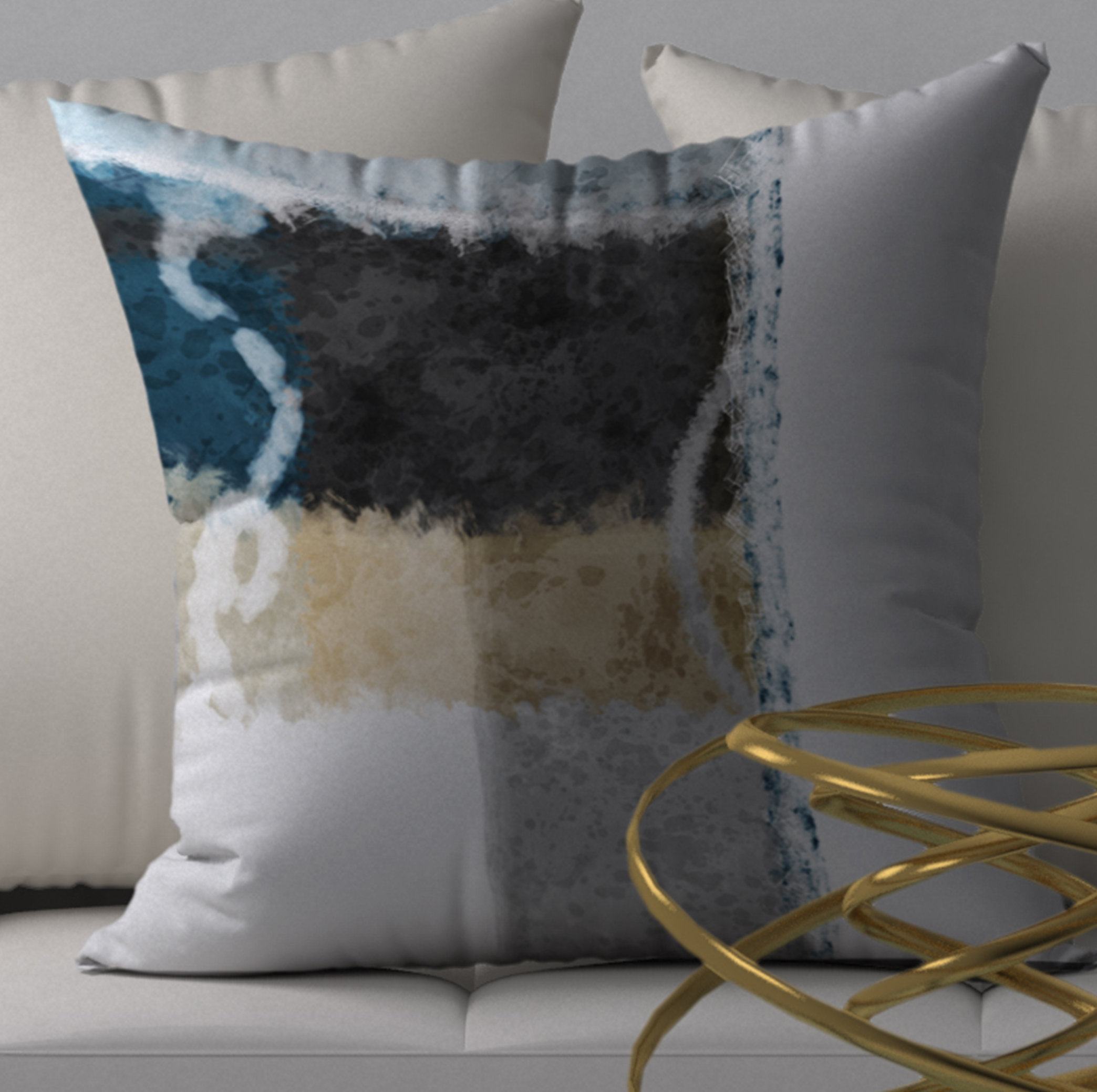 LeRoi Products Coy Smashing Square Pillow Cover & Insert | Wayfair