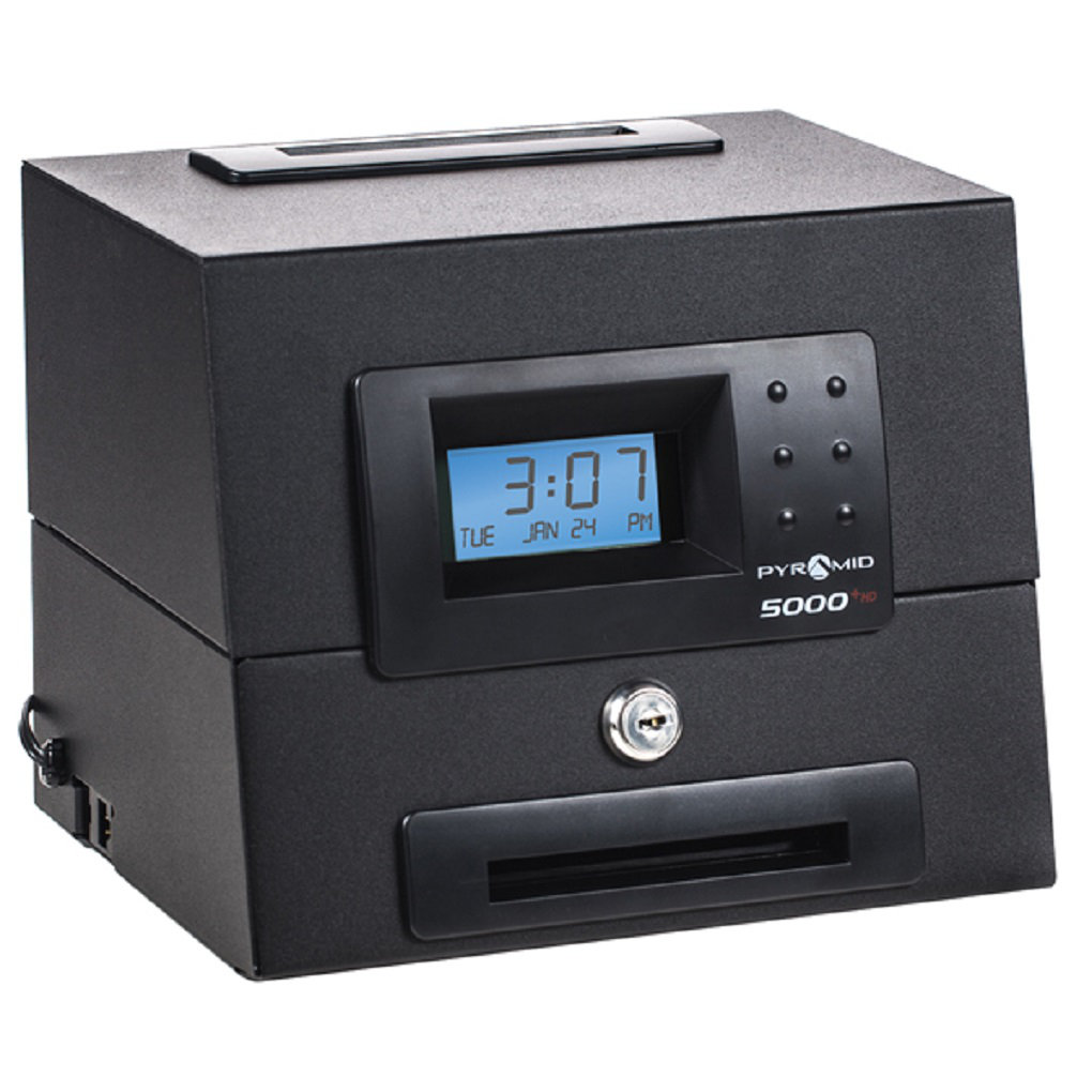 Pyramid 5000+HD Heavy Duty Auto Totaling Time Clock | Wayfair