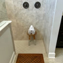 Millwood Pines Burks Rectangle Teak & Wood Bath Rug & Reviews | Wayfair