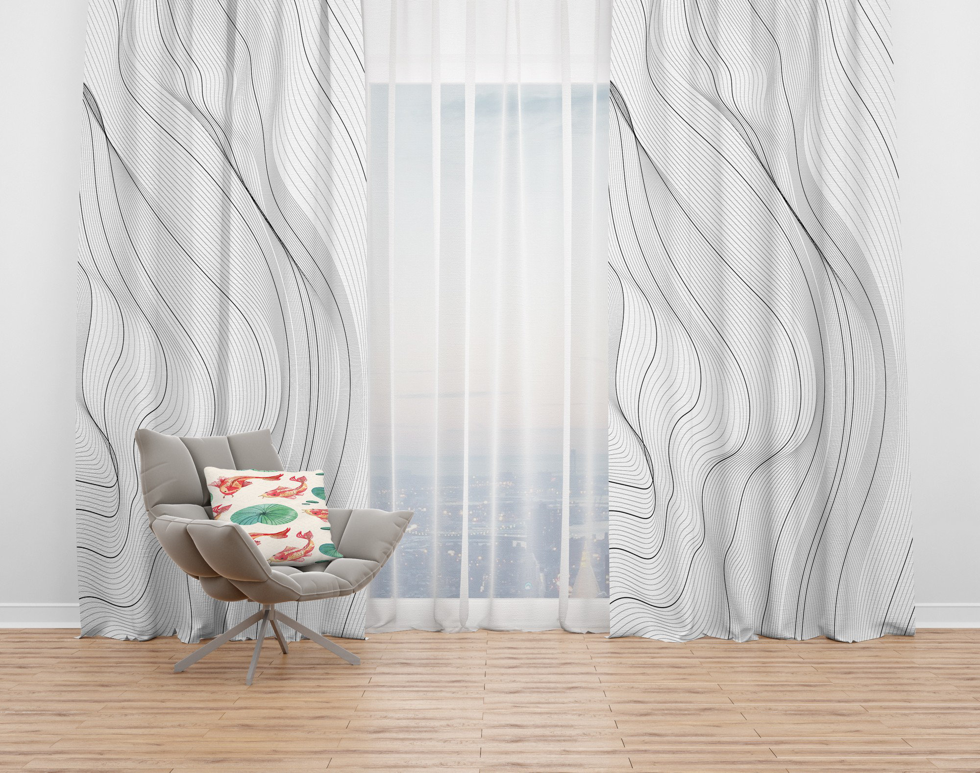 East Urban Home Casanova Polyester Curtain | Wayfair