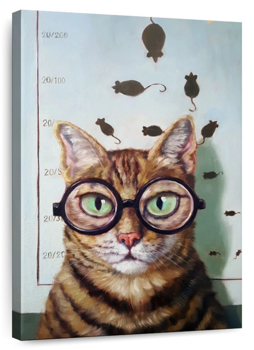 Elephant Stock Feline Eye Exam | Wayfair