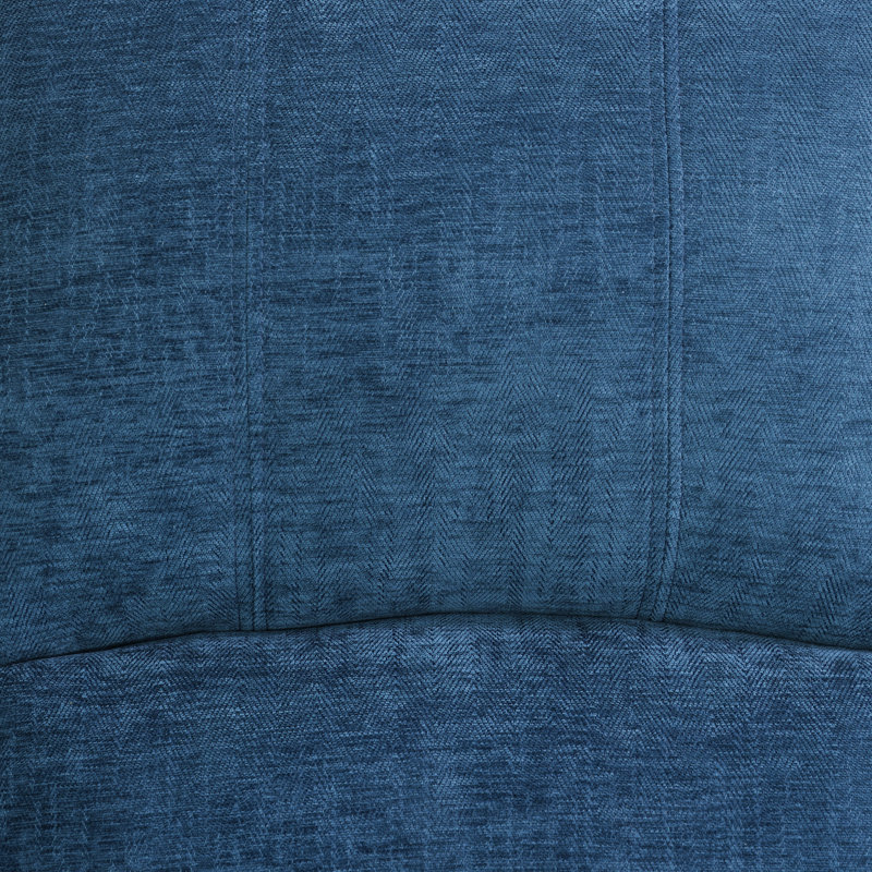 Latitude Run® 79" Premium Fabric Reclining Living Room Sofa With Drop ...