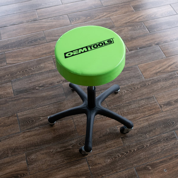 OEMTOOLS Adjustable Height Industrial Stool with Wheels | Wayfair