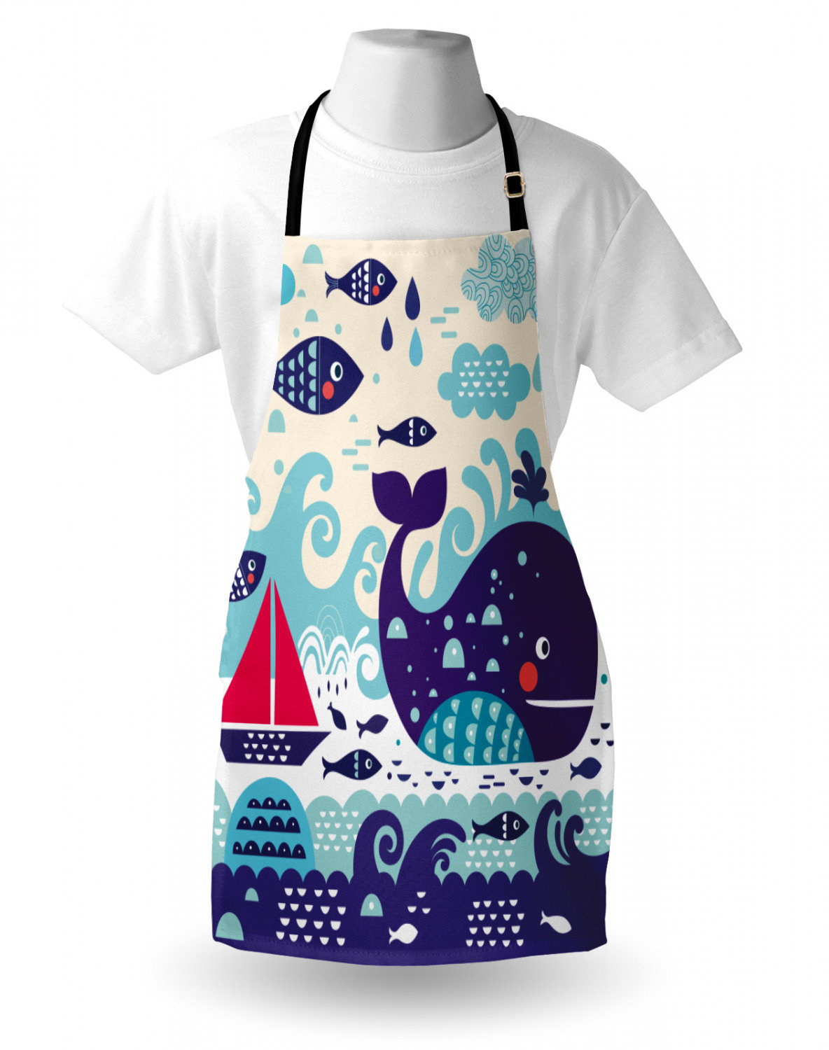 East Urban Home Marine Traffic Apron | Wayfair
