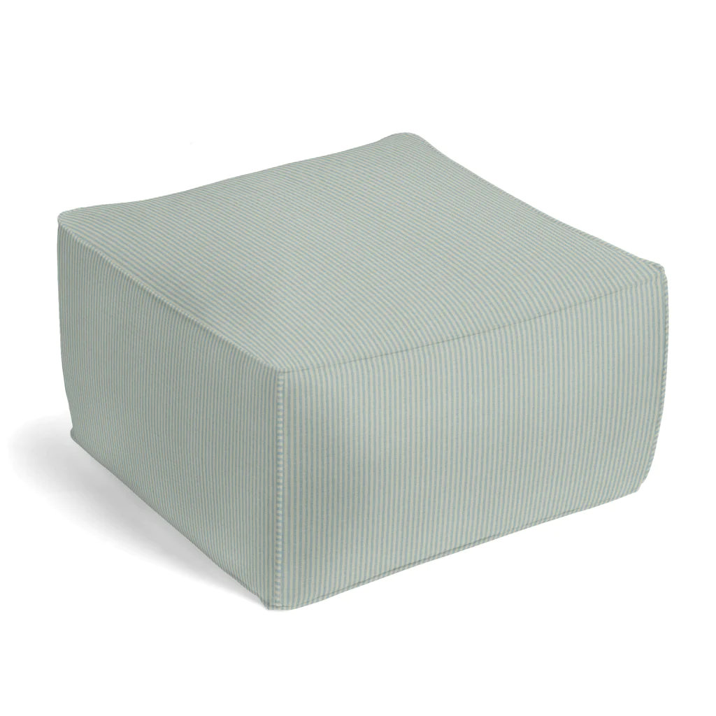 Loom Decor 24" Wide Square Pouf Ottoman | Wayfair