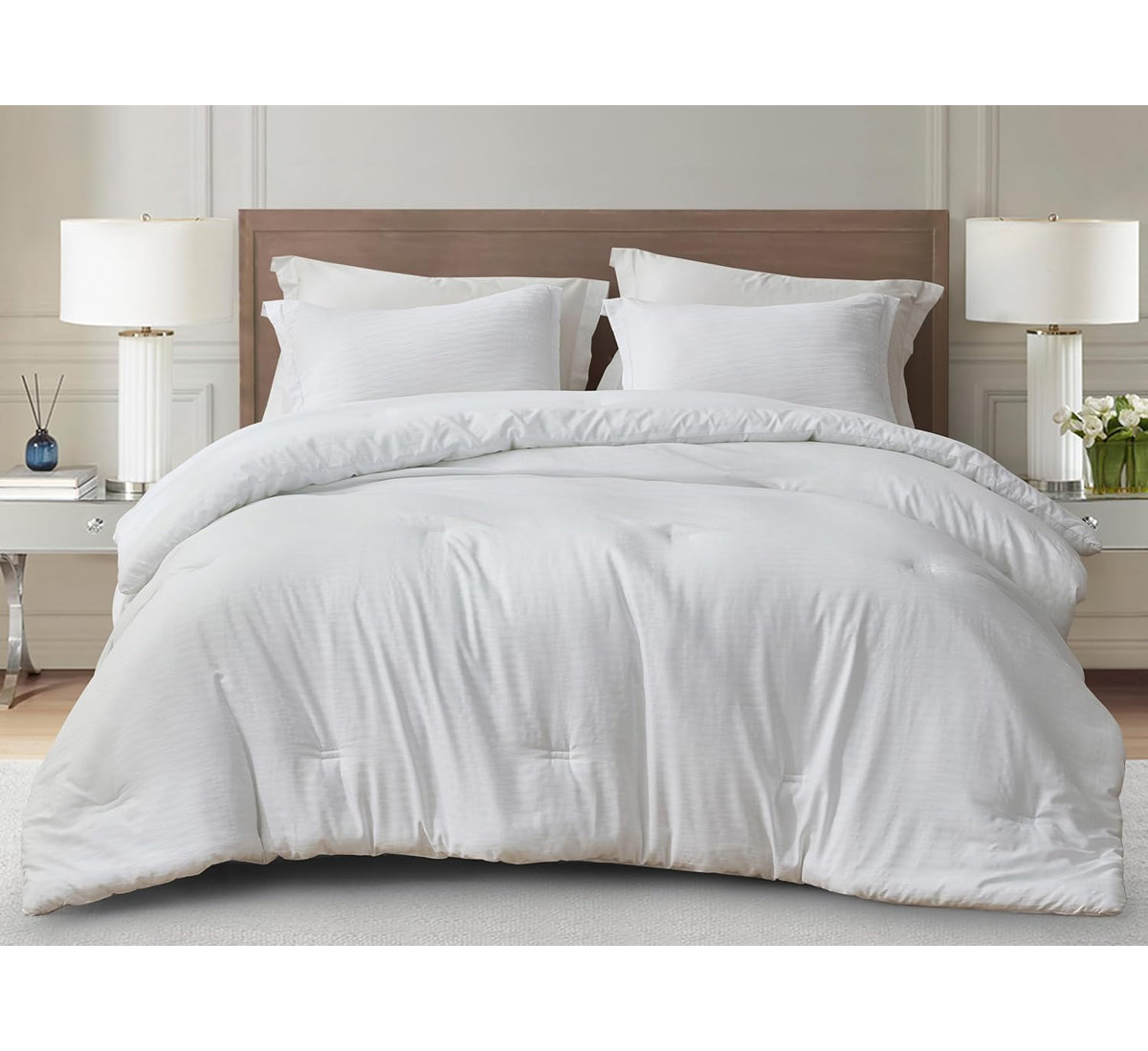 Chezmoi Collection Calvin Polyester Comforter Set & Reviews | Wayfair