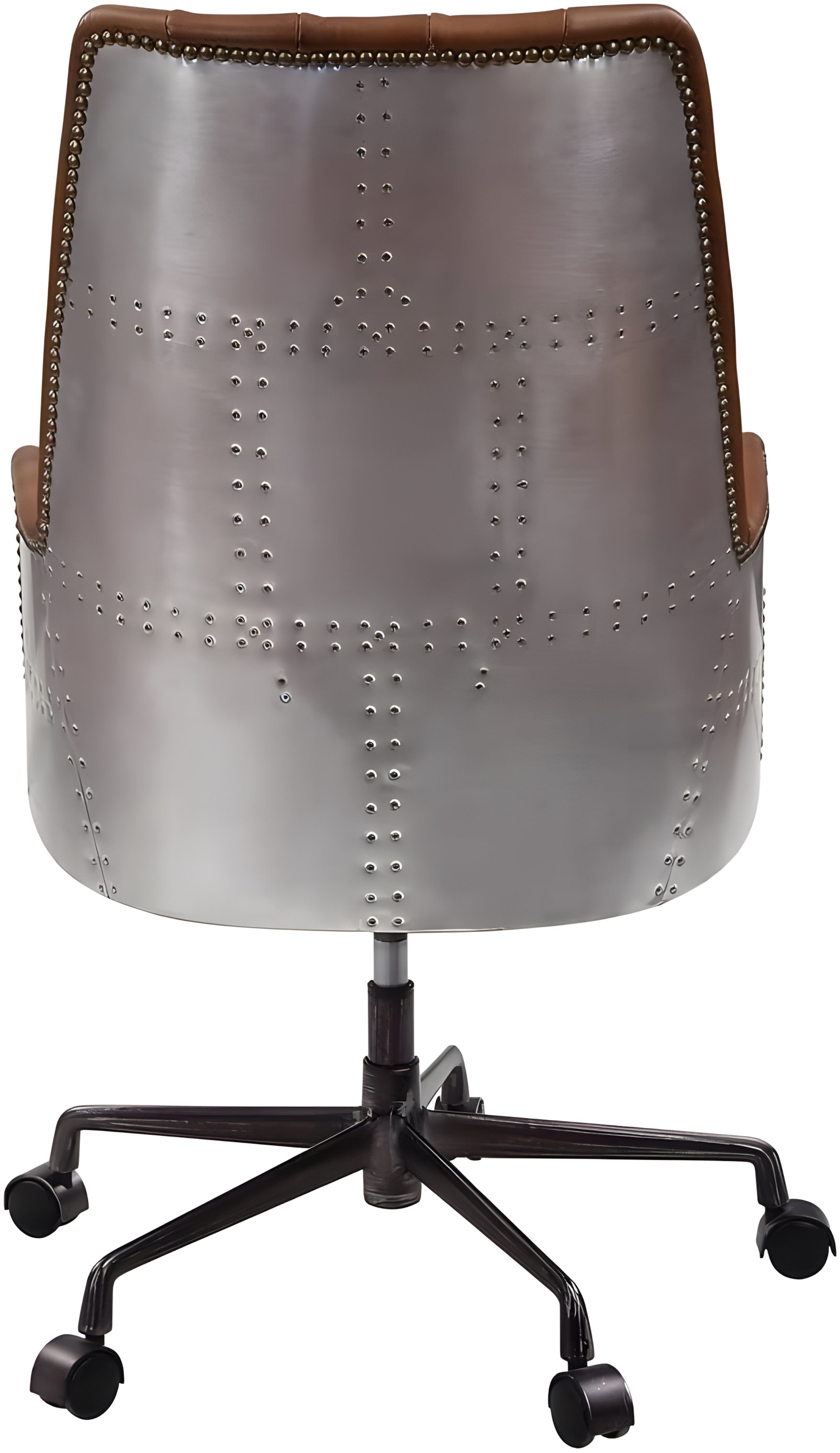 Benzara Furniture Salvol Ergonomic Leather Office Chair With 360 ...