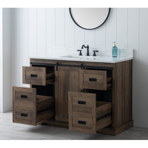 48 Inch Wood Bathroom Vanities You'll Love | Wayfair