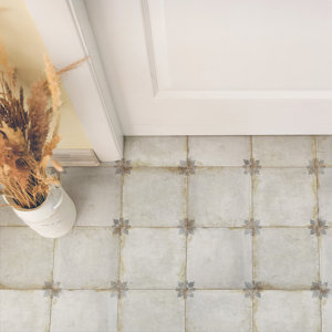 Merola Tile DAnticatto Decor 8.75" x 8.75" Porcelain Stone Look Wall ...