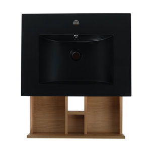 Latitude Run® Chenkin 24" Wall-Mounted Single Bathroom Vanity Set | Wayfair