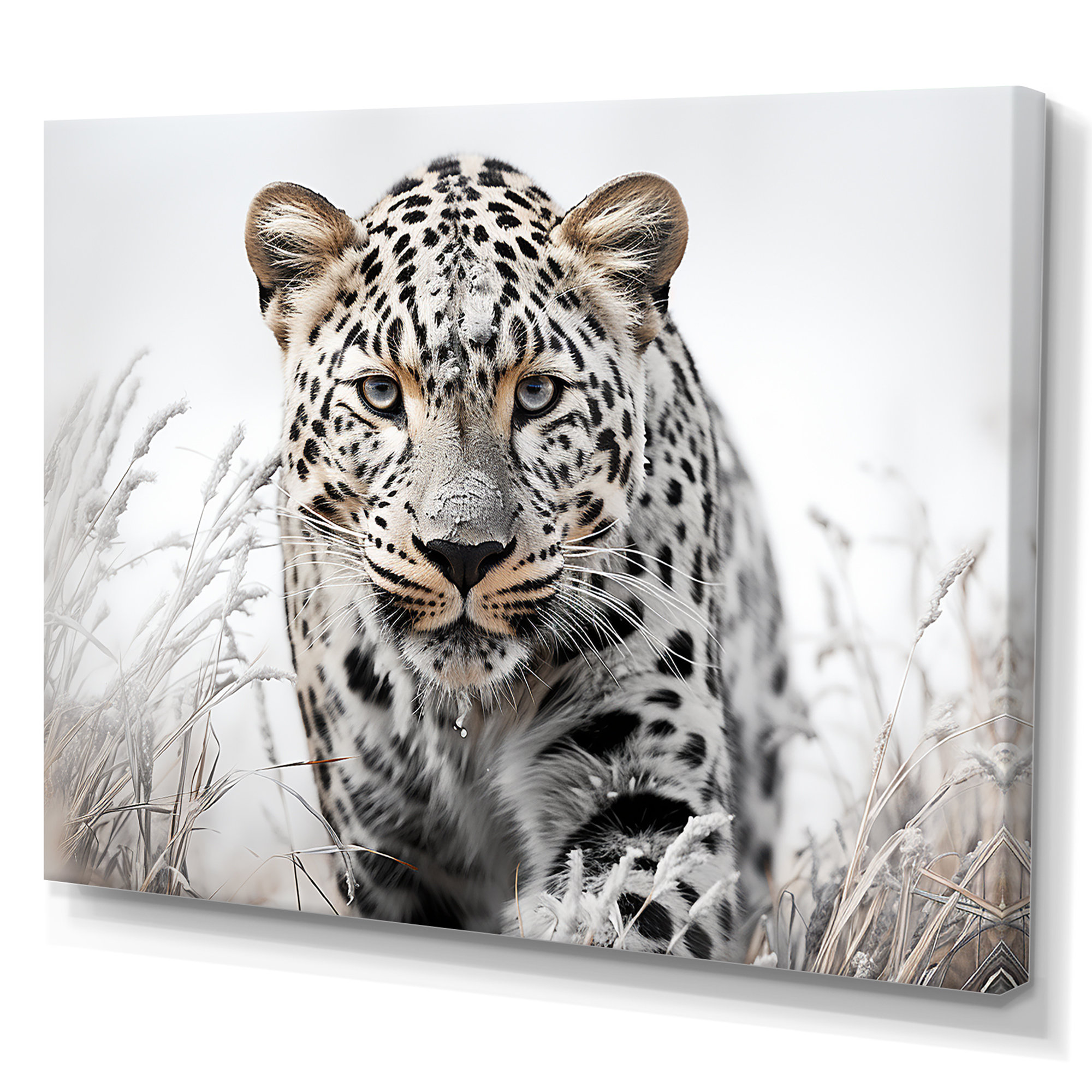 Ebern Designs Jungle Leopard Stalk I - Leopard Framed Prints | Wayfair