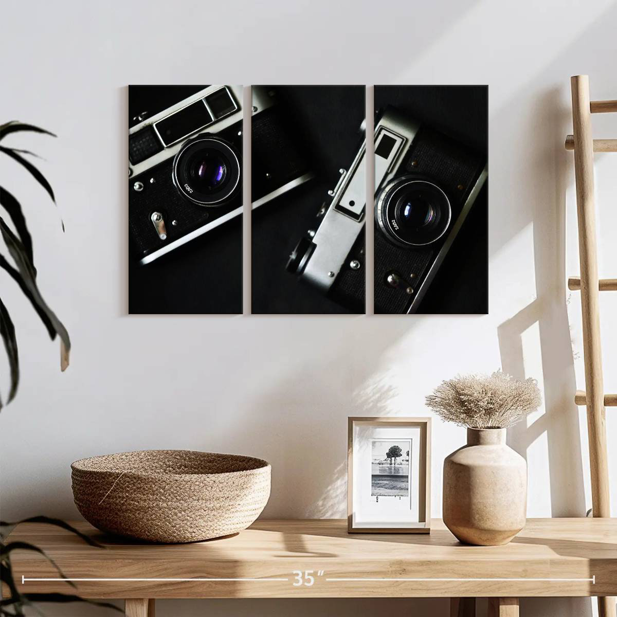 Ebern Designs Retro Black Cameras | Wayfair