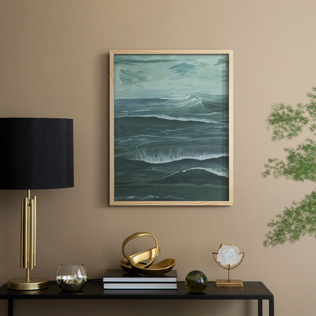 Millwood Pines Sandbar Break II Framed Print - Solid Wood | Wayfair