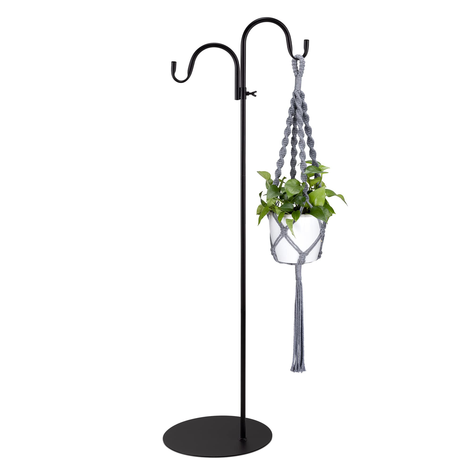 Arlmont & Co. Shepherds Hooks For Outdoor - Hanging Bird Feeder Plant ...