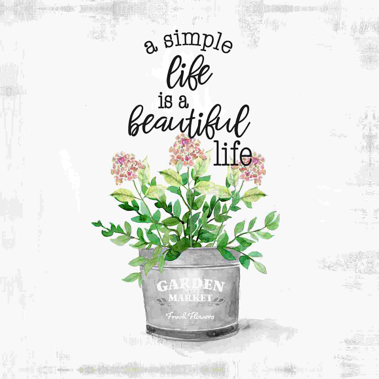 Trinx Simple Life Bucket - Wayfair Canada