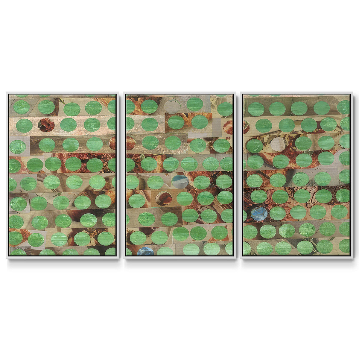 Wrought Studio™ Penny Slot I - 3 Piece Floater Frame Print on Canvas ...