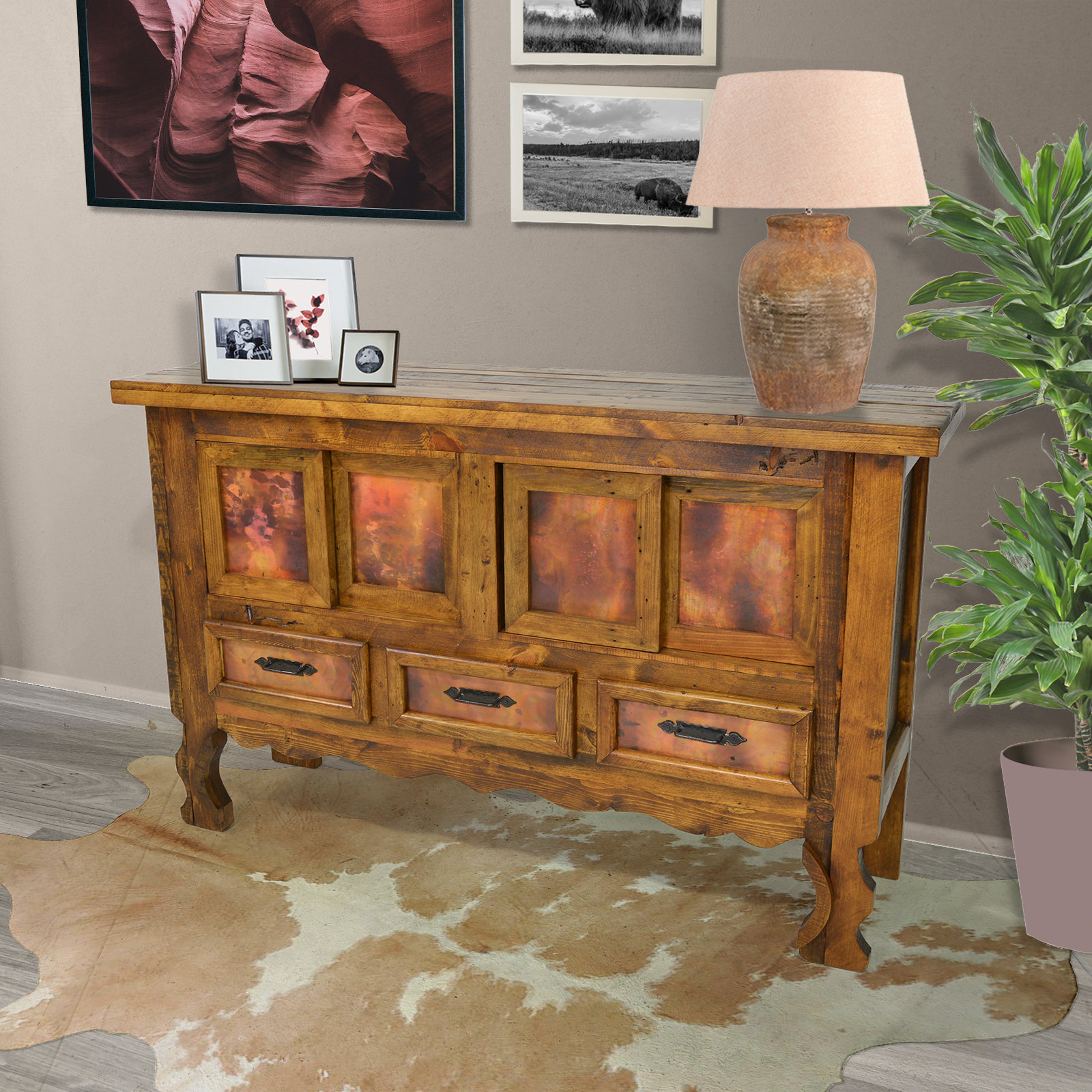 Loon Peak® Daveya 66" Console TableConsole Table | Wayfair