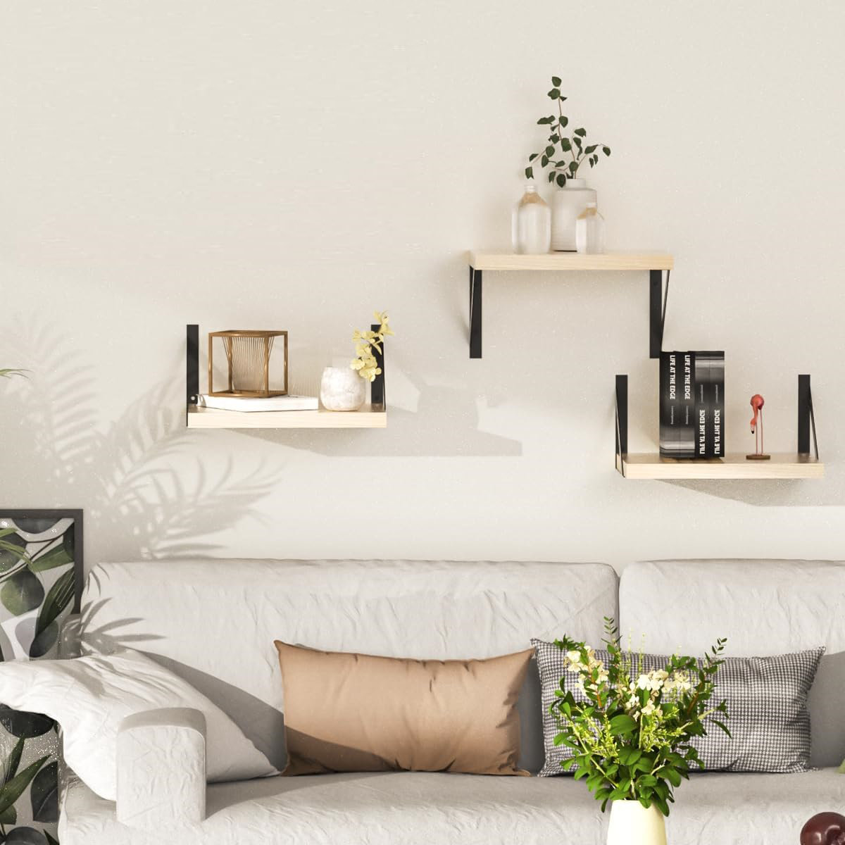 17 Stories Wall Mounted Floating Shelves - Wayfair Canada