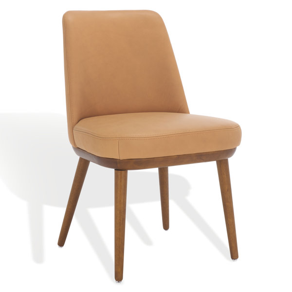 Safavieh Couture Normandy Leather Dining Chair | Perigold