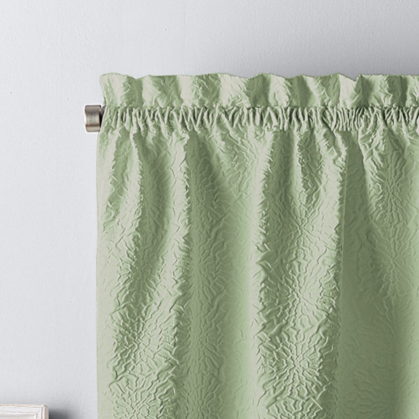 DKNY Chrysanthemum Floral Window Swag Pair & Reviews | Wayfair