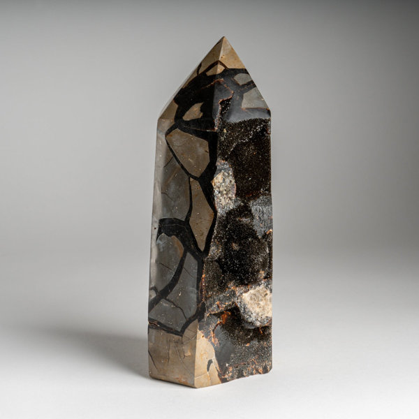 Astro Gallery of Gems Genuine Polished Septarian Druzy Point from ...