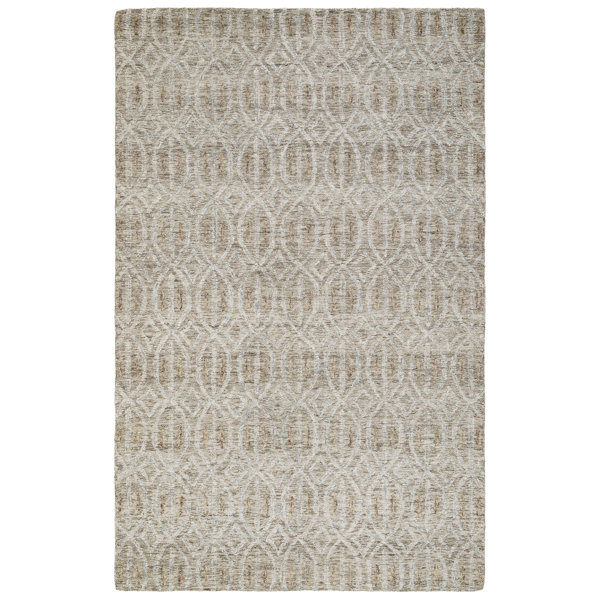 Bungalow Rose Hand Tufted Wool Palm Rug & Reviews | Wayfair