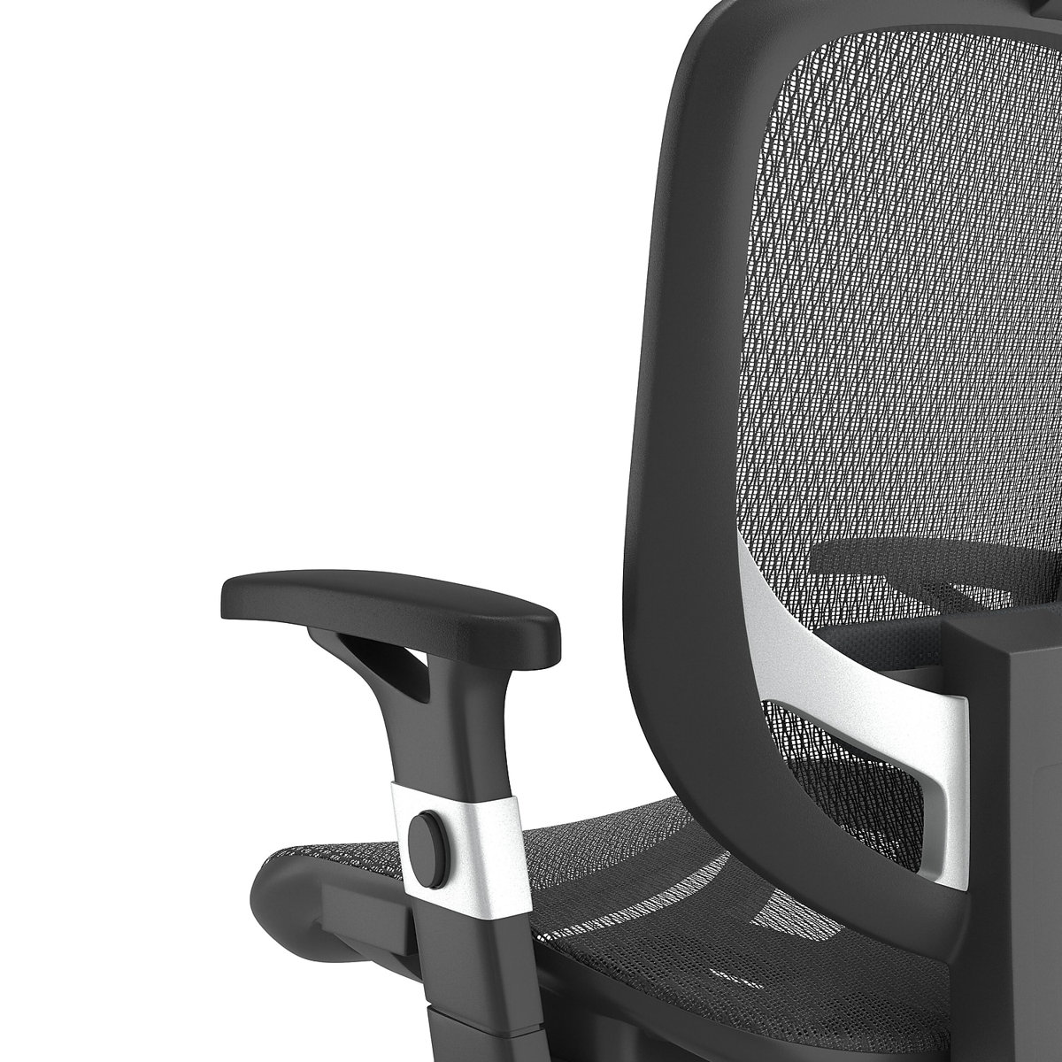 Staples Hyken Ergonomic Mesh Swivel Task Chair, Black (UN59460) | Wayfair